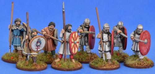 AAB04 Briton Pedyts (Warriors) (8 figures) - SAGA Age of Invasions ...