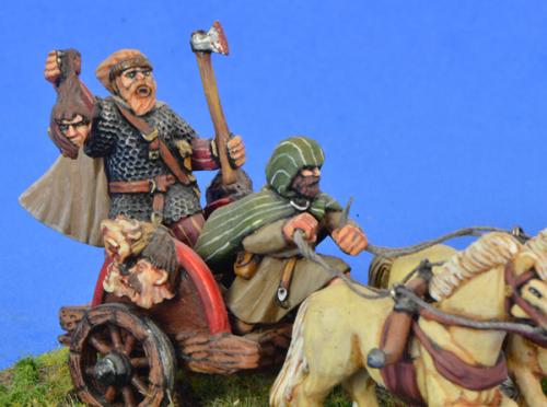 AAP01b Pict Warlord in Chariot - SAGA Age of Invasions | AAP01b | GB SAGA