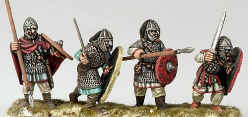 ABR02 Armoured Arthurian Infantry (4) | ABR02 | Gripping Beast