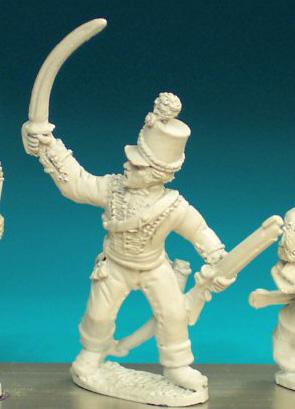 BN126 Officer Advancing With Sabre And Rifle (95th Rifles) (1 figure ...