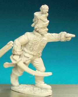 BN127 Officer Wearing Pelisse Advancing With Sabre (95th Rifles) (1 ...