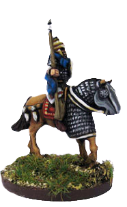 EBBG003 Early Byzantine Armoured Horse Spearmen with Shields (4 mounted ...