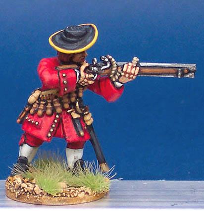 LS56 Matchlock Musketeer - Standing Firing (1 figure) | LS56 | Front ...
