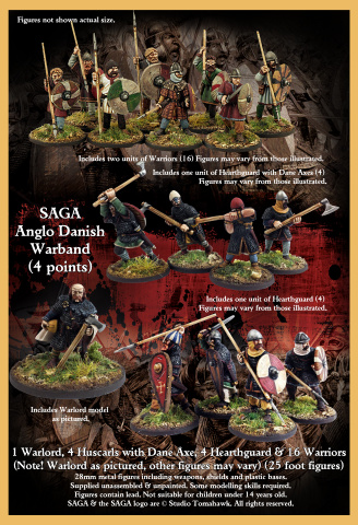 SAGA Age of Vikings Starter Set - Metal Anglo-Danes DEAL! | Bundle04new ...