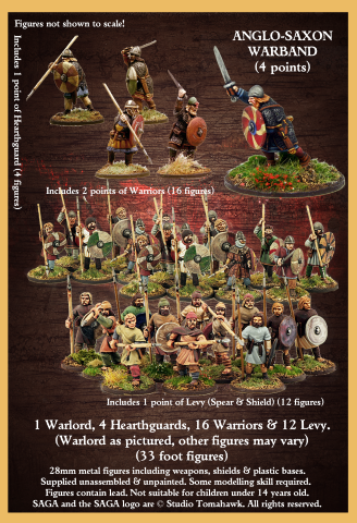 SAGA Age of Vikings Starter Set - Metal Anglo-Saxons DEAL ...