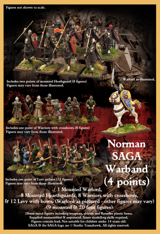 SAGA Age of Vikings Starter Set - Metal Normans DEAL! | Bundle05new ...