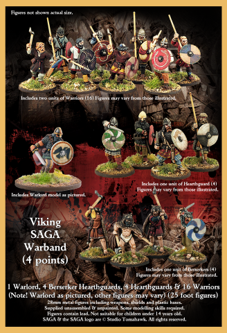SAGA Age of Vikings Starter Set - Metal Vikings DEAL! | Bundle03new ...