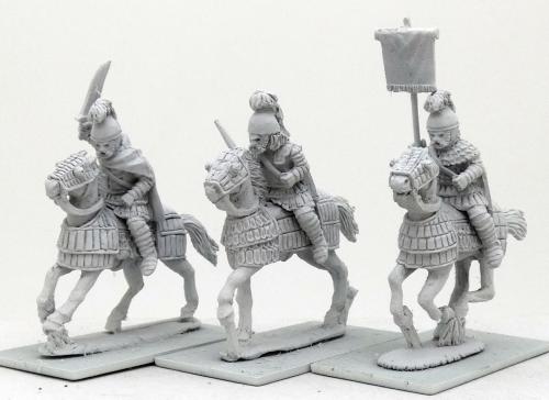 SCRC13 Seleucid Cataphract Command (3) | SCRC13 | Polemarch