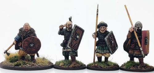 SFH01 Jomsviking Hearthguards — Jarl Sigvaldi and Three Jomsvikings (4 ...