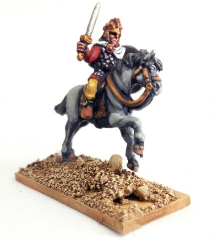 SRBG001 Sub Roman British General - King Arthur/Artorius (1 mounted ...