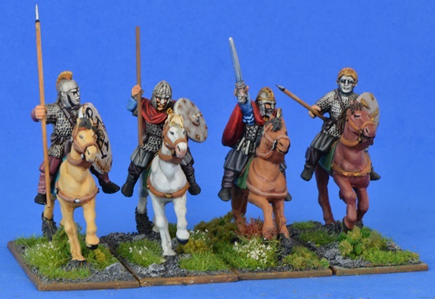 AAB02 Briton Commanipulares (Hearthguard) Mounted (4 figures) - SAGA ...