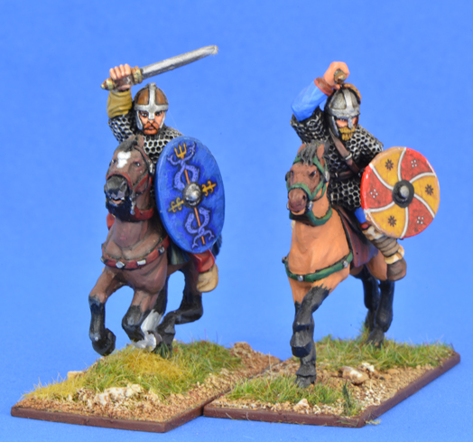 AAB08 Briton Companions Mounted (2 figures) - SAGA Age of Invasions ...