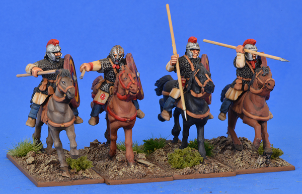 AAR02 Roman Mounted Equites (Hearthguard) (1 point) (4 figures) - SAGA ...