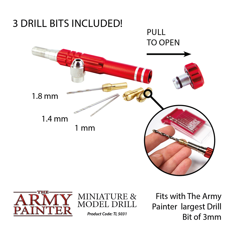 AP-TL5031 Army Painter Miniature and Model Drill | AP-TL5031 | Army Painter
