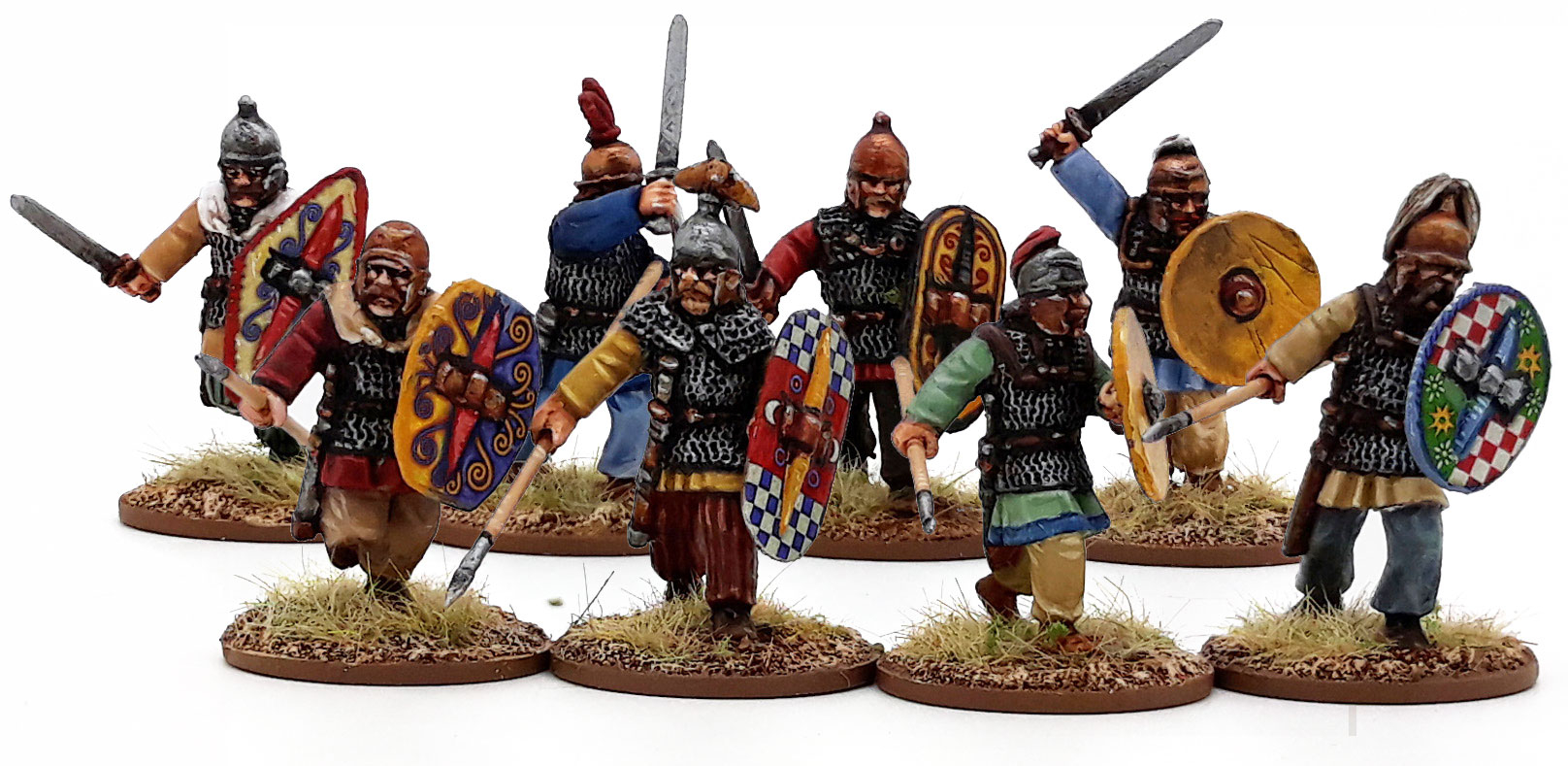 ATGMERC02 Galatian Mercenary Warriors (8 figures) - SAGA Age of ...