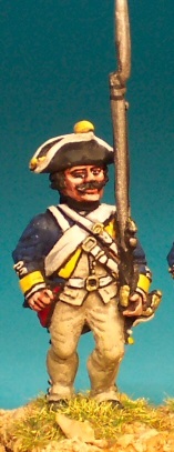 AWB40 German Musketeer Marching (1 figure) | AWB40 | Front Rank Figurines