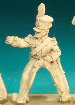BNC61 Light Dragoon Post 1812 (In Shako) - Standard Bearer (1 figure ...