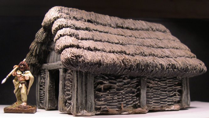 BUL03 Medium Wattle Timber Dwelling | BUL03 | GB Resin