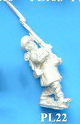 PL22 Falling casualty. | PL22 (Calpe) | Calpe Miniatures