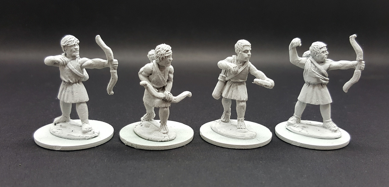 CRT01 Cretan Mercenaries (Bows) (4 figures) | CRT01 | Gripping Beast