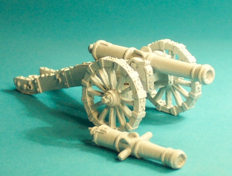 EQ8 18th Century 6lb Gun | EQ8 | Front Rank Figurines