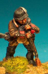 FIB18 Gorham's Rangers, Loading (1 figure) | FIB18 | Front Rank Figurines