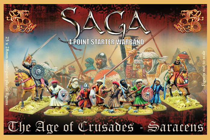 GBP19 Plastic Saracen SAGA Starter Warband (4 points) | GBP19 | GB SAGA