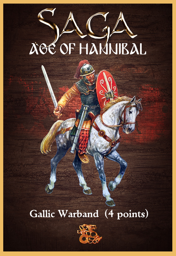Gallic Starter Warband For SAGA (4 Points) | HSB03 | GB SAGA