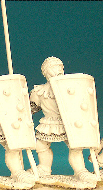 HW96 Pavesier Standing Holding Spear Upright - Livery Tunic & Helmet Of ...