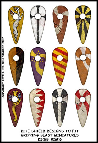 KS(GB_RIM)6 Battered Designs for GB Kite Shields with Rims (12) | KS(GB ...