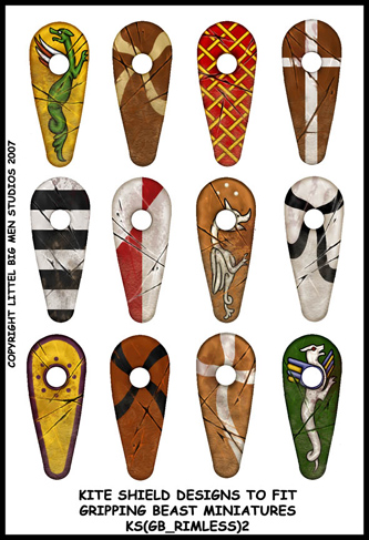 Shield Designs for Normans | Gripping Beast