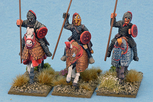 LRC07 Late Roman Cataphracts (Kontos Upright) (3) | LRC07 | Gripping Beast