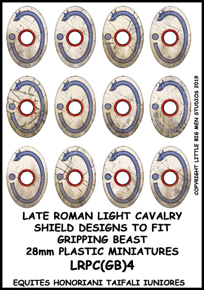 LRPC(GB)4 Late Roman Light Cavalry Shield Transfers | LRPC(GB)4 | LBMS