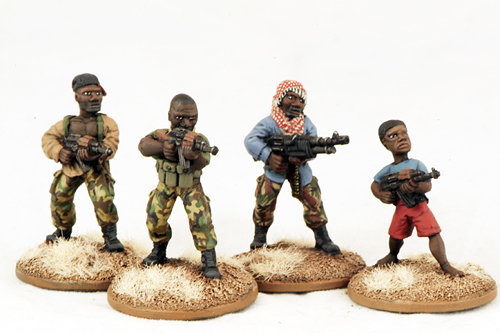 MoFo 3.2 African Militia - AK47s & M60 (4) | MoFo3.2 | MoFo