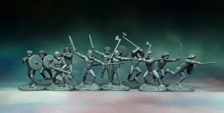 RAGCOL25 Einherjar Viking Berserker Set (11 Figures) | RAGCOL25 ...