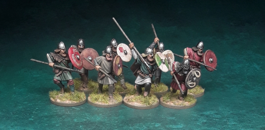 RAGCOL28 'Dubgaill' Norwegian Bondi with helms #A & #B (16 Figures ...