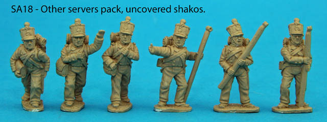 SA18 - As SA17 with uncovered shakos | SA18 (Calpe) | Calpe Miniatures