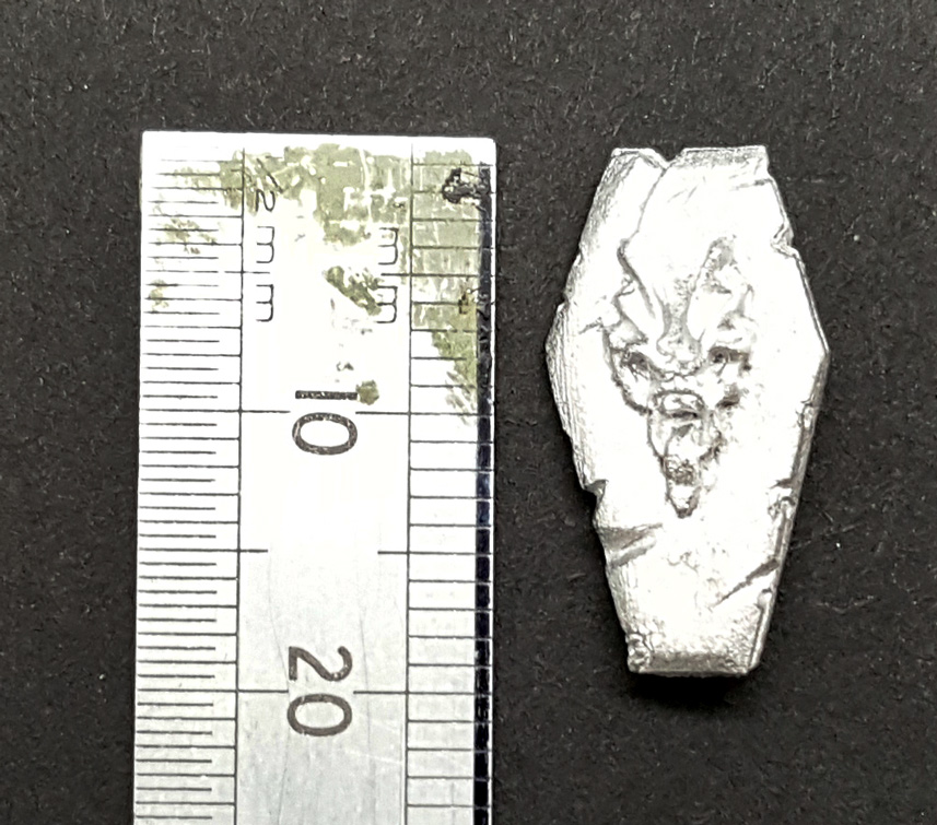 SC103 Undead Coffin Shield /w Demon Motif (12) | SC103 | Gripping Beast