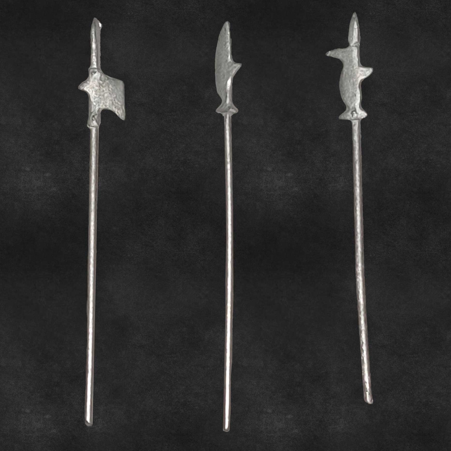 SC120 Ragnarok Miniatures Heavy Polearms (12) | SC120 | Ragnarok Miniatures