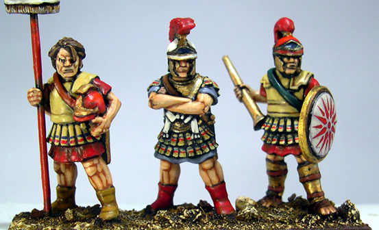 SCR16 Line Phalanx Command Two (3) | SCR16 | Polemarch