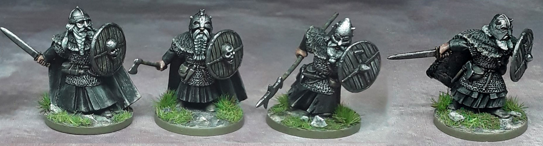 SDVR03 Dvergr Hearthguard (4 Figures) | SDVR03 | Ragnarok Miniatures