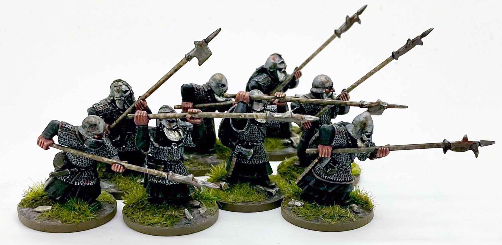 SDVR07 Dvergr Warriors with HEAVY WEAPONS - Dark Dwarves / Duergar (8 ...