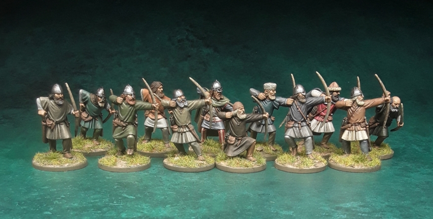 SRV05 Einherjar Archers (Levy) (12 Figures) | SRV05 | Ragnarok Miniatures
